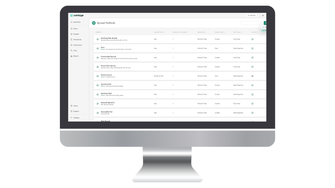 Introducing the New Spread Method Wizard - Centage